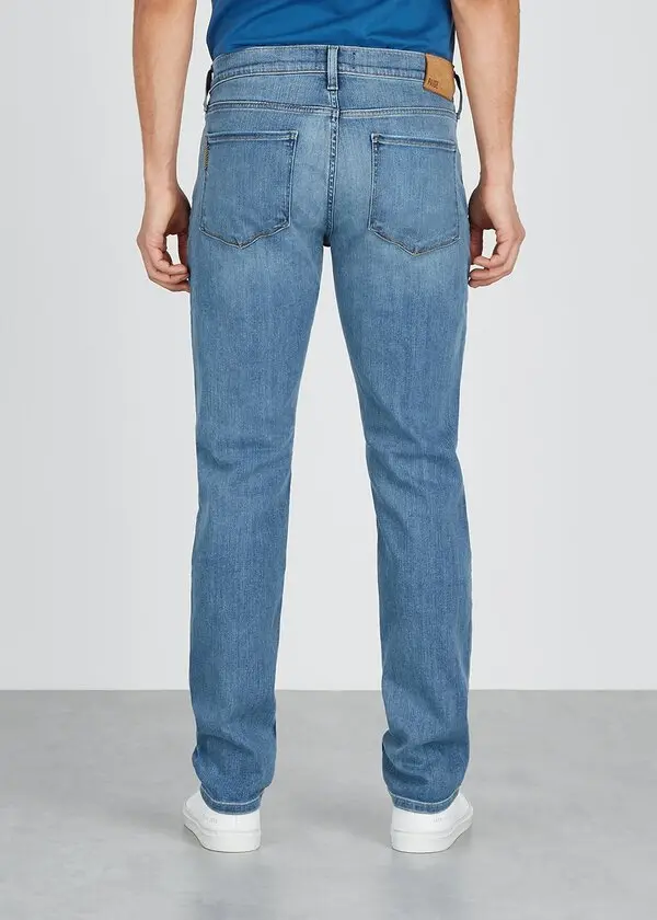 Paige Lennox Slim-leg Jeans - Blue