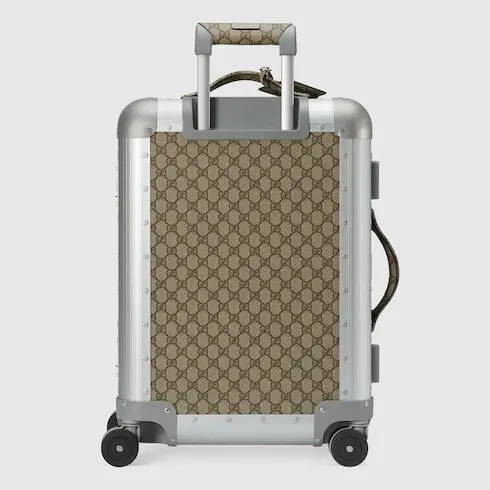 Gucci Porter Cabin Plus Trolley - Beige And Ebony Supreme