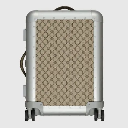 Gucci Porter Cabin Plus Trolley - Beige And Ebony Supreme