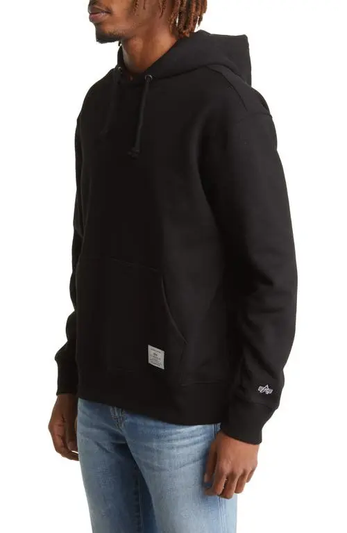 Alpha Industries Essential Hoodie Sweatshirt - Black