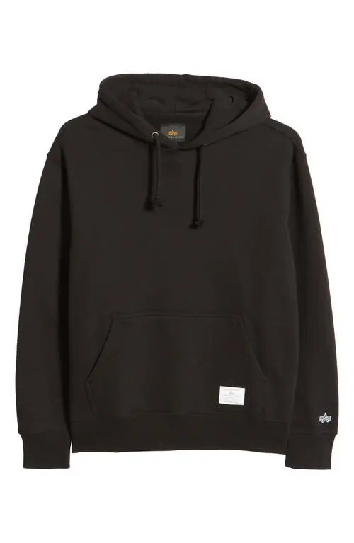 Alpha Industries Essential Hoodie Sweatshirt - Black