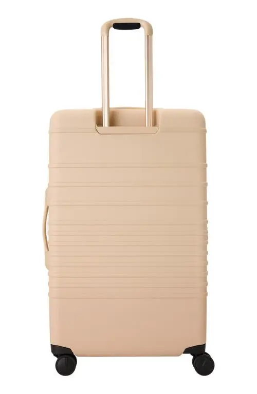 BEIS Large Check-in Roller Suitcase - Beige