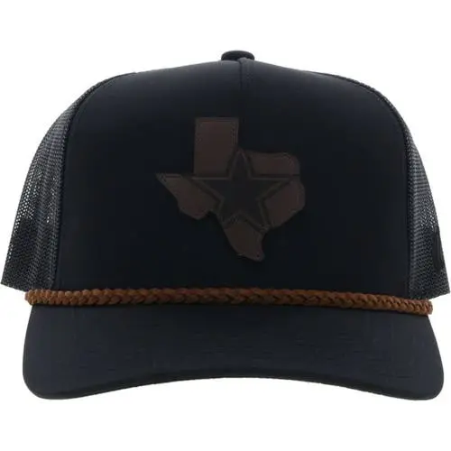 HOOEY Dallas Cowboys State Patch Trucker Snapback Hat