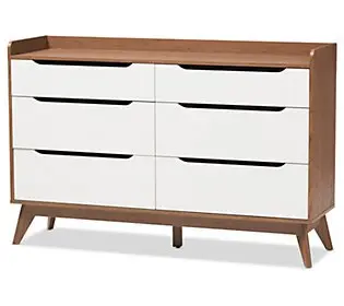 BAXTON STUDIO Brighton Mid-century Modern Storage Dresser - One-color