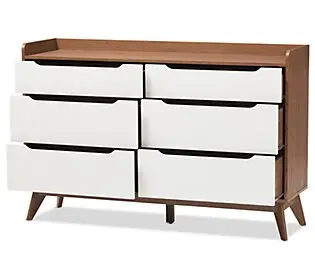 BAXTON STUDIO Brighton Mid-century Modern Storage Dresser