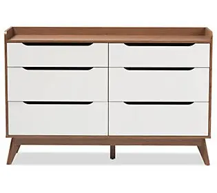 BAXTON STUDIO Brighton Mid-century Modern Storage Dresser