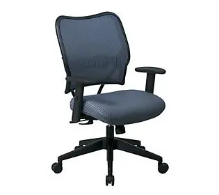 OFFICE STAR Products Deluxe Chair In Blue Mist - One-color