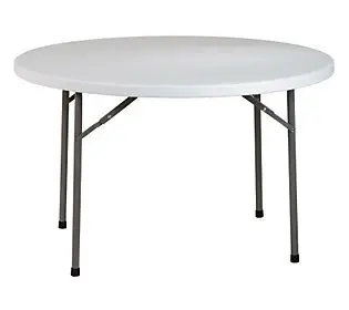 OFFICE STAR Light Gray 48' Round Banquet Table