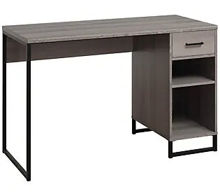 OSP HOME FURNISHINGS Hagney Lane Desk In Farm Oak Finish - One-color