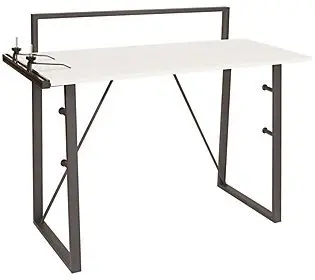 OSP HOME FURNISHINGS Tinker Desk In Light Grey Finish - One-color