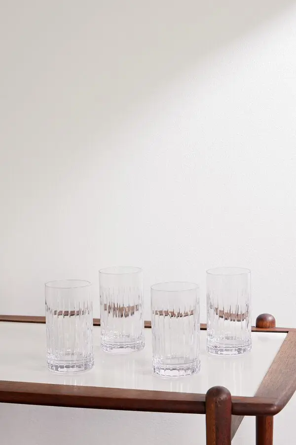 SOHO HOME Roebling Set Of Four Highball Glasses - Neutrals