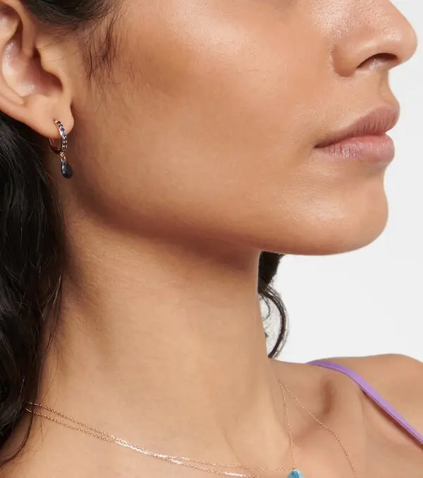 PERSEE Persée 18kt Single Earring With Sapphire And Topaz