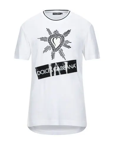 Dolce & Gabbana T-shirt Size Cotton, Viscose, Elastane