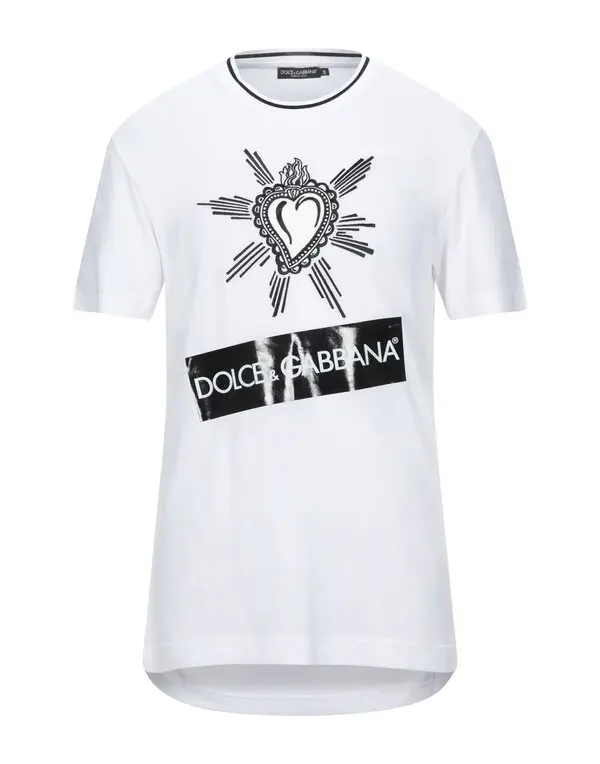 Dolce & Gabbana T-shirt Size Cotton, Viscose, Elastane