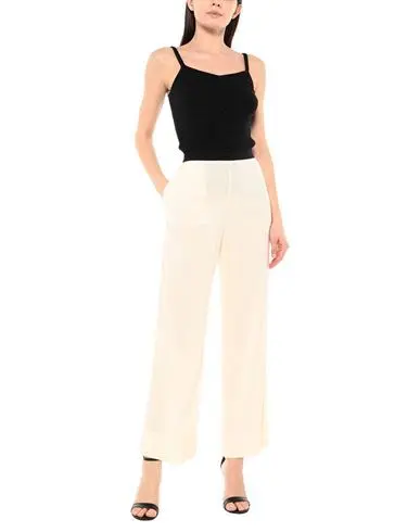 JUCCA Straight-leg Crepe Pants - White