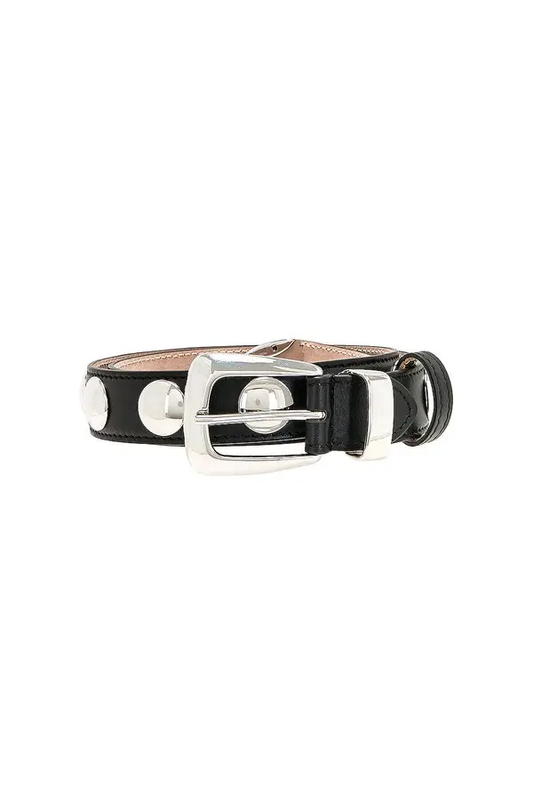 Khaite Benny Studded Leather Belt