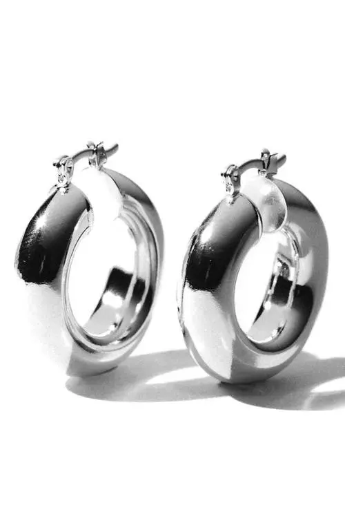 CHILD OF WILD Aubree Hoop Earrings - Silver