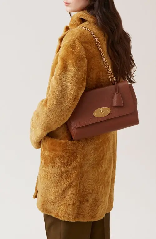 Mulberry Medium Lily Leather Shoulder Bag - Oak