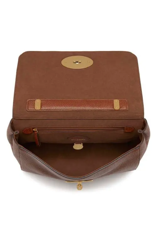 Mulberry Medium Lily Leather Shoulder Bag - Oak