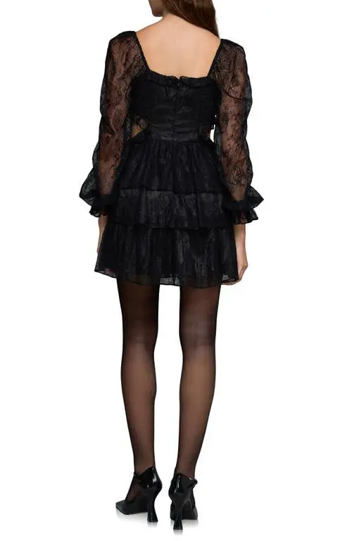Endless Rose Lace Cutout Mini Dress