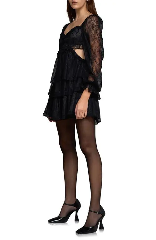 Endless Rose Lace Cutout Mini Dress