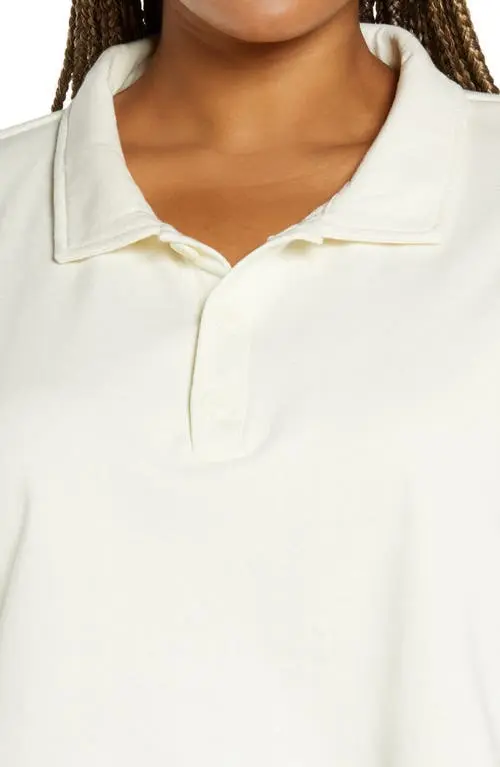 Bp. French Terry Crop Polo