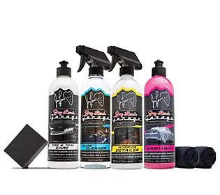 JAY LENO'S GARAGE Ultimate Car Wash & Wax Kit - One-color