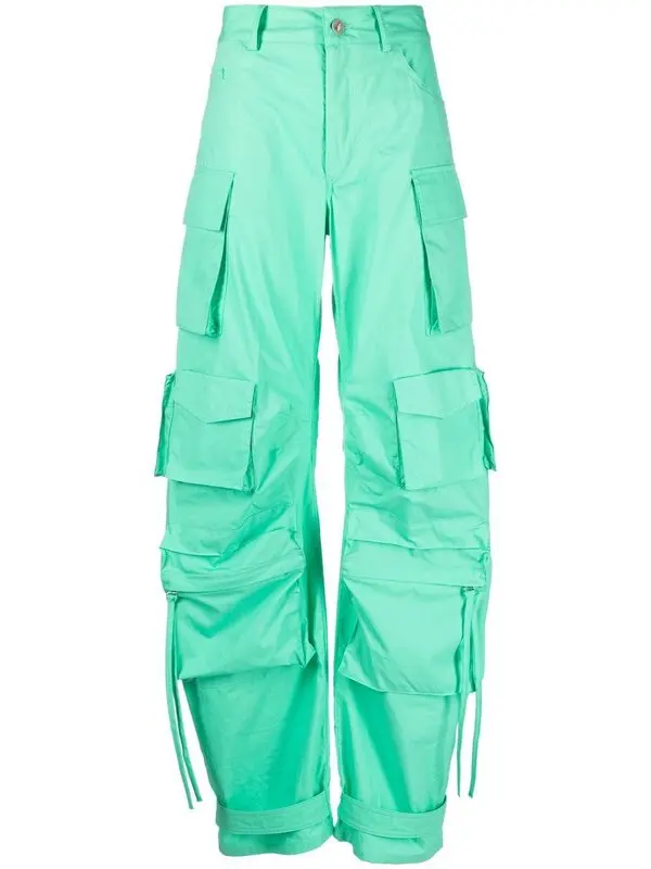 Attico Fern Cotton Cargo Trousers
