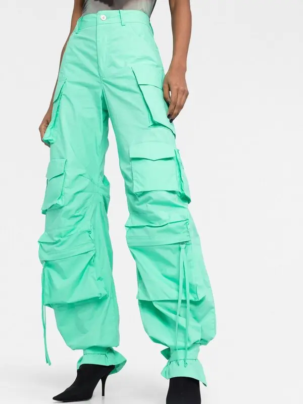 Attico Fern Cotton Cargo Trousers