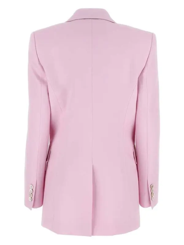 Alexander McQueen Double-breasted Wool Blazer - Pink