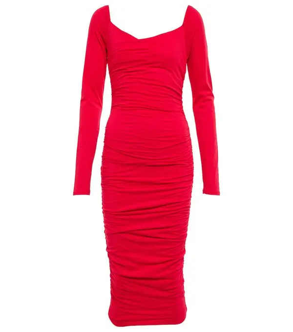 Velvet By Graham & Spencer Gauzy Whisper Jersey Midi Dress
