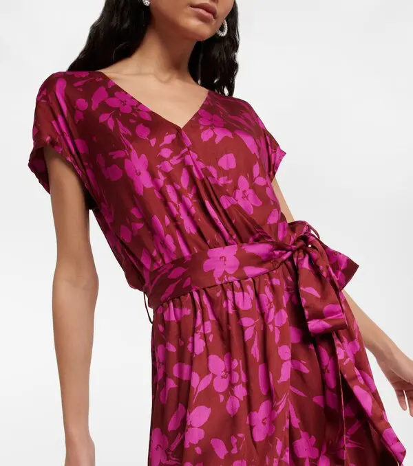 Velvet By Graham & Spencer Floral Midi Dress