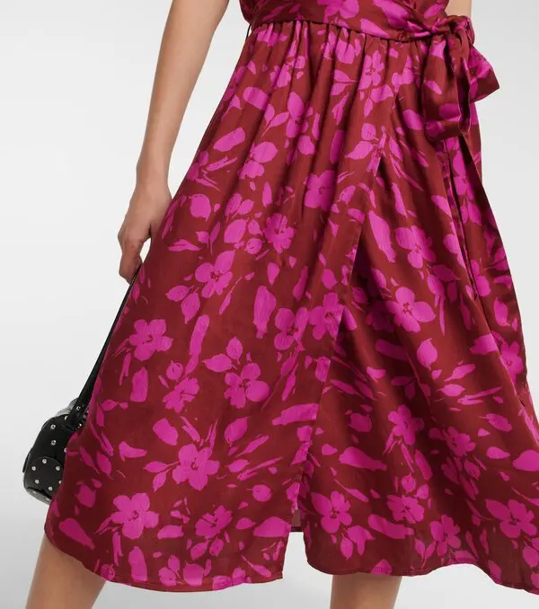 Velvet By Graham & Spencer Floral Midi Dress