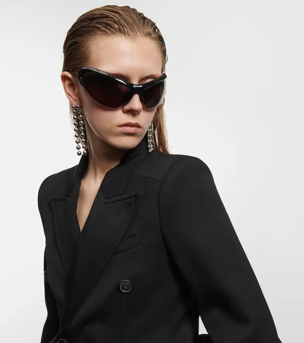 Balenciaga Wire Cat-eye Sunglasses