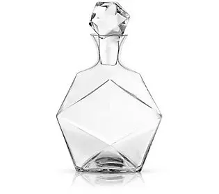 VISKI Faceted Crystal Liquor Decanter - One-color