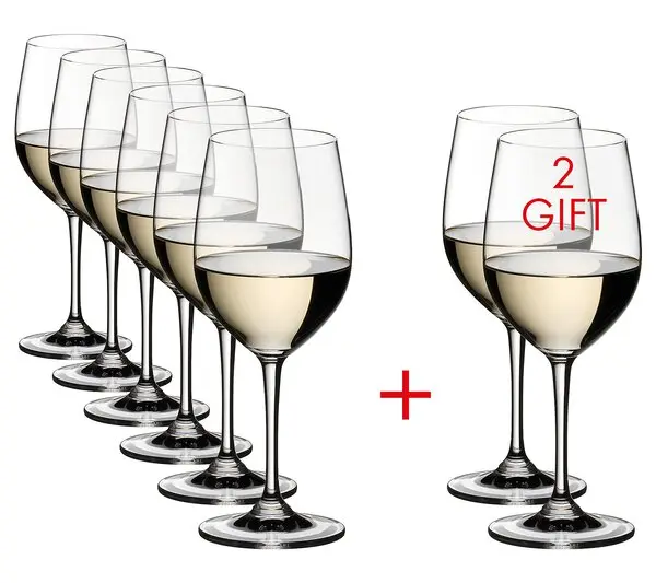 RIEDEL Set Of Vinum Viognier/chardonnay Win Glasses - One-color
