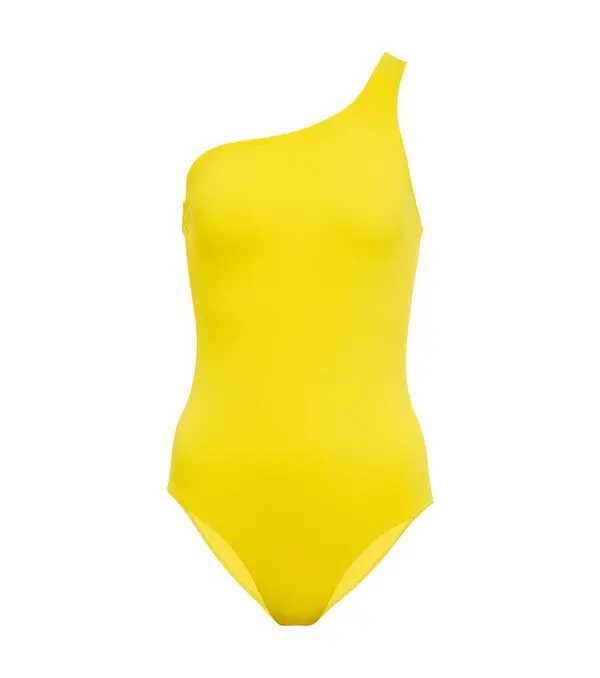 Isabel Marant Sage One-shoulder Swimsuit - Yellow