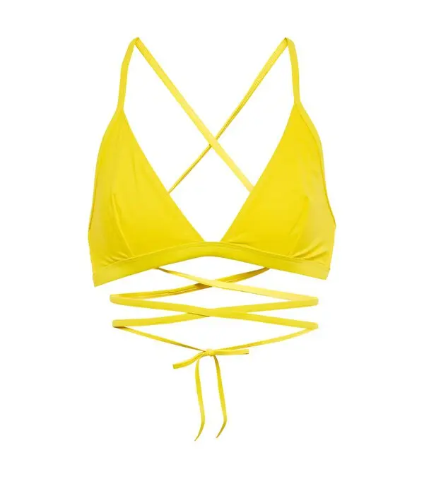 Isabel Marant Solange Bikini Top - Yellow