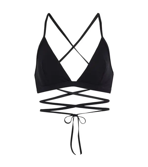 Isabel Marant Solange Bikini Top - Black