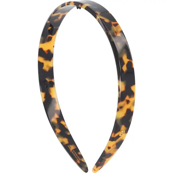 Alexandre De Paris Shell Pattern Headband - Tortoise