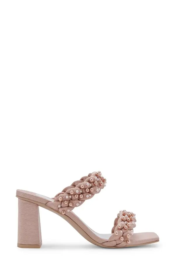 Dolce Vita Paily Imitation Pearl Sandals - Blush Pearls