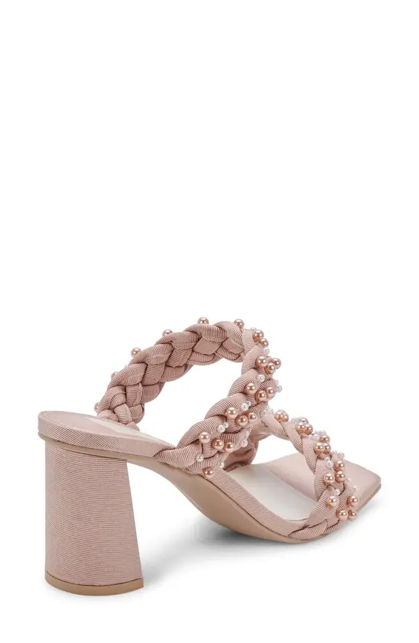Dolce Vita Paily Imitation Pearl Sandals - Blush Pearls