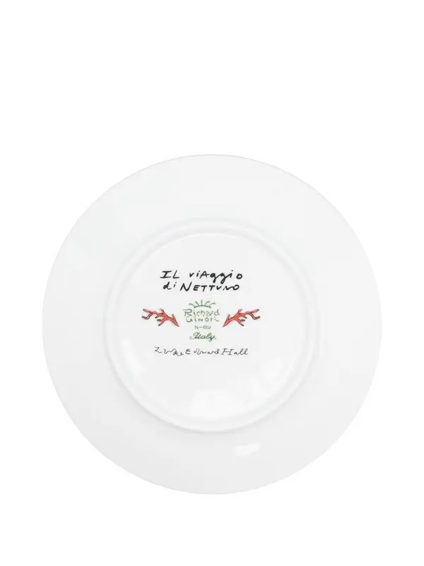 GINORI 1735 Viaggio Di Nettuno Bread Plate - Pink