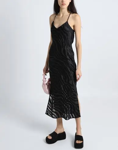 Topshop Zebra-print Maxi Slip Dress