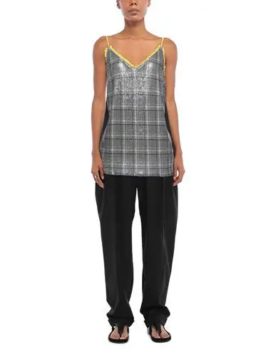 PIANURASTUDIO Tartan Camisole - Grey