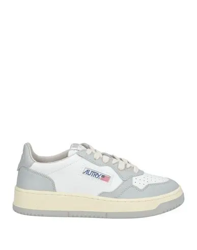 AUTRY Leather Low Top Sneakers - Grey