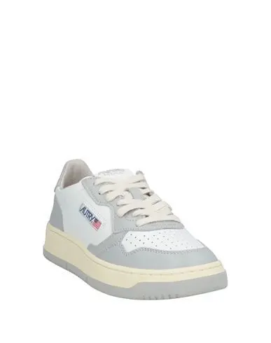 AUTRY Leather Low Top Sneakers - Grey