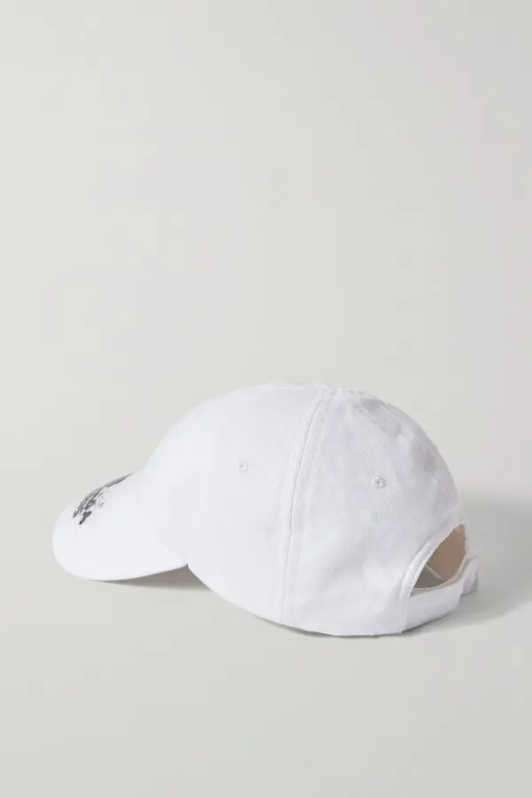 Balenciaga - Printed Cotton-Twill Baseball Cap