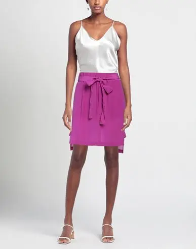 MAISON JEJIA Mini Flared Skirt - Pink