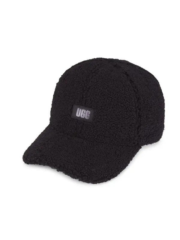 Ugg Sherpa Baseball Cap In Black - 20% Off | Editorialist display picture 3